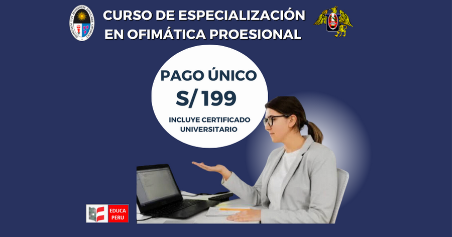 CURSO EXPERTO EN OFIMÁTICA (COMPLETO) - EDUCATEC
